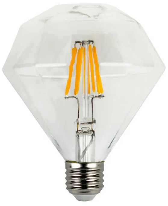 ACA DECOR LED žárovka Filament Con E27 6W Stmívatelná
