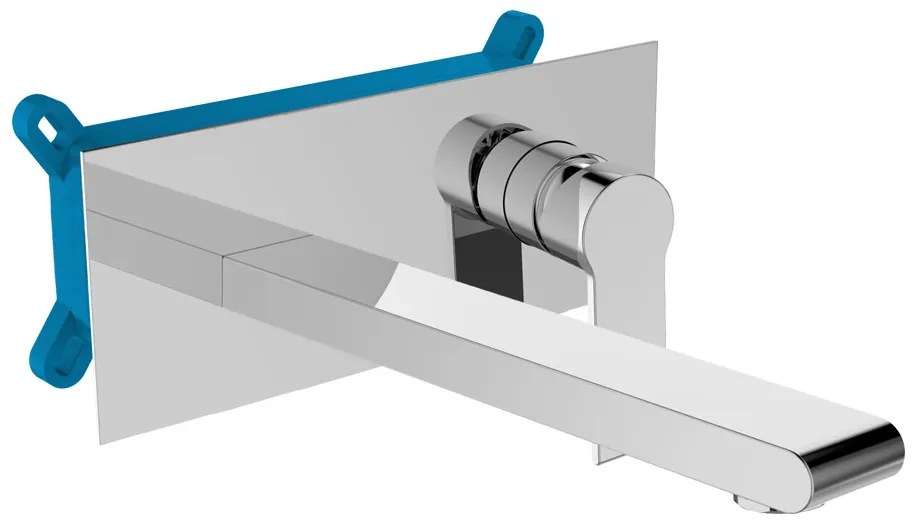 Mereo Mereo, Dita jednocestná podomítková baterie s ramínkem, s hranatým krytem, CBE60105DCU