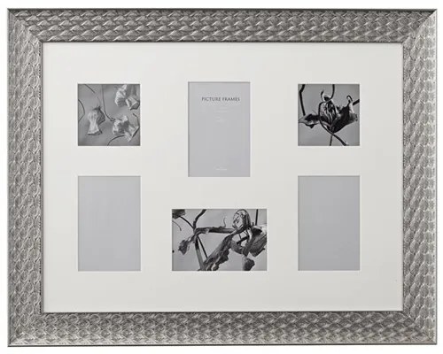LENE BJERRE Rámeček na několik fotografií ARINE stříbrný 10 x 15 cm