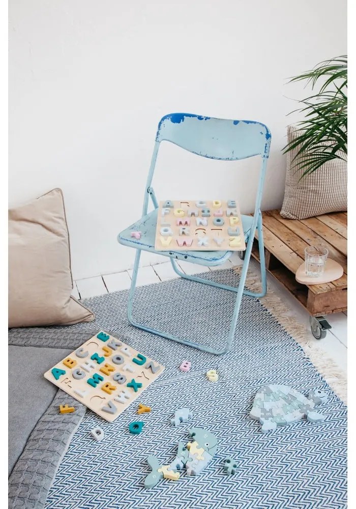 Dřevěné vkládací puzzle (počet dílků 25) Hanna – Kindsgut
