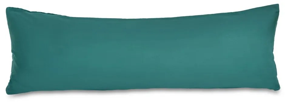 Kvalitex Saténový povlak na relaxační polštář tmavě zelený 45x120cm