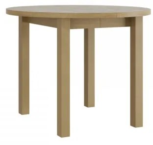 Rozkládací jídelní stůl Mosso 100/180 IV, Barva dřeva: bílá-L