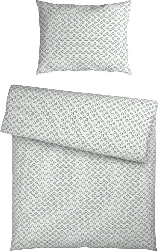 XXXLutz POVLEČENÍ, flanel, zelená, 140/200 cm Esposa - Povlečení - 008418017401