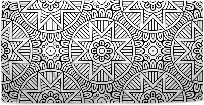 Sablio Ručník Hvězdy mehendi - 30x50 cm