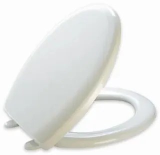 MKV Luto Plus - WC sedátko duroplast, antibakteriální, plastové úchyty, bílá S940V011
