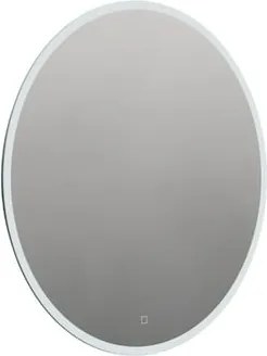 Kulaté zrcadlo 80 cm s LED osvětlením, topná fólie, senzor s nastavitelnou teplotou 2700-6500K, IP44 ZIL80KLEDP