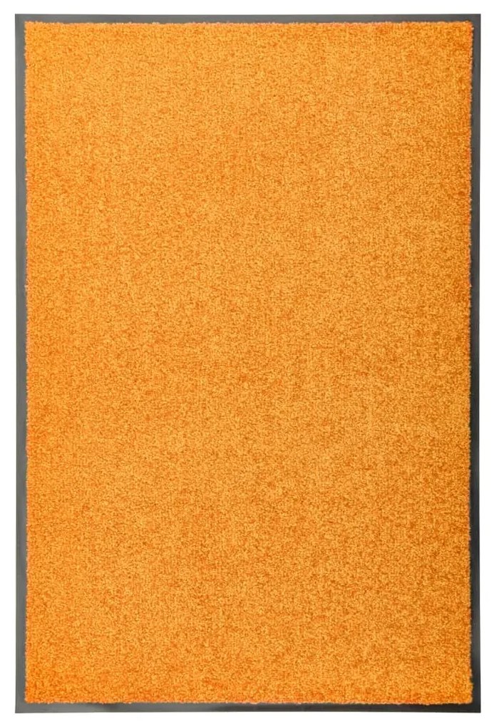 Rohožka pratelná oranžová 60 x 90 cm - Default Title