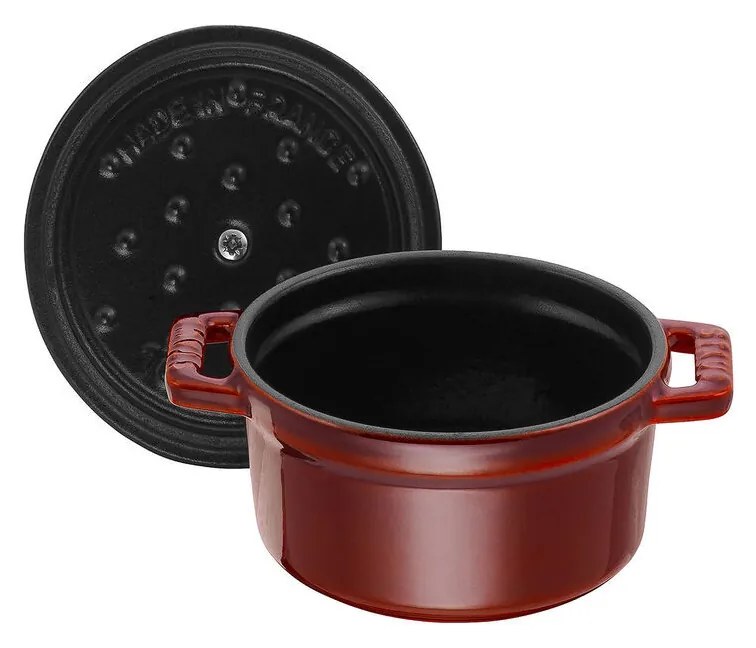 Staub Cocotte Mini hrnec kulatý 10 cm/0,25 l grenadina, 1101087