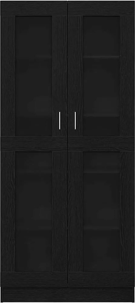 Knihovna 4 úrovní 82,5 x 30,5 x 185 cm Kompozitní dřevo 3329277