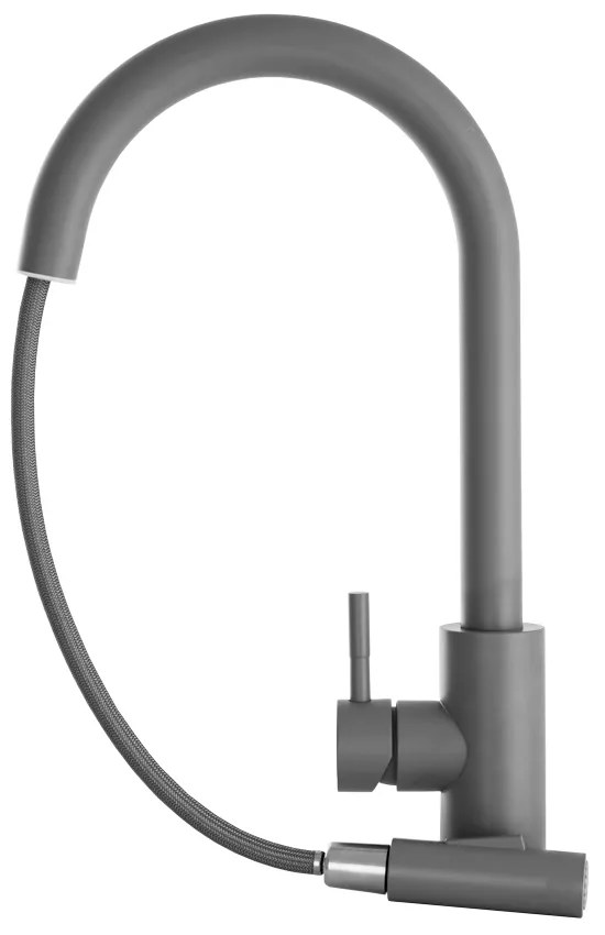 Gamma Taru Slim, vysoká dřezová baterie h-400, šedá, GMA-BTS-GPG