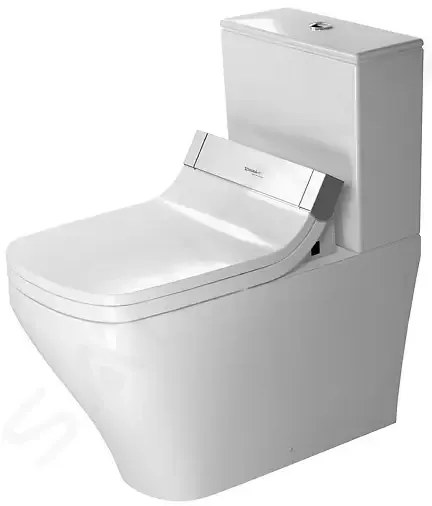 DURAVIT - DuraStyle WC kombi mísa pro SensoWash, bílá (2156590000)