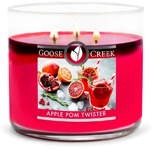 Goose Creek Candle svíčka Apple Pom Twister, 411 g