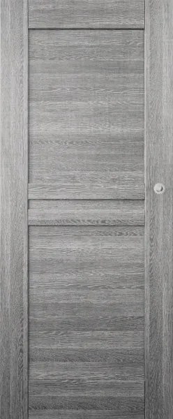 posuvné interiérové dveře do pouzdra MADERA plné, model 1 Průchozí rozměr: 70 x 197 cm, Orientace dveří: Levé dveře, Dekor: Dub rustikální