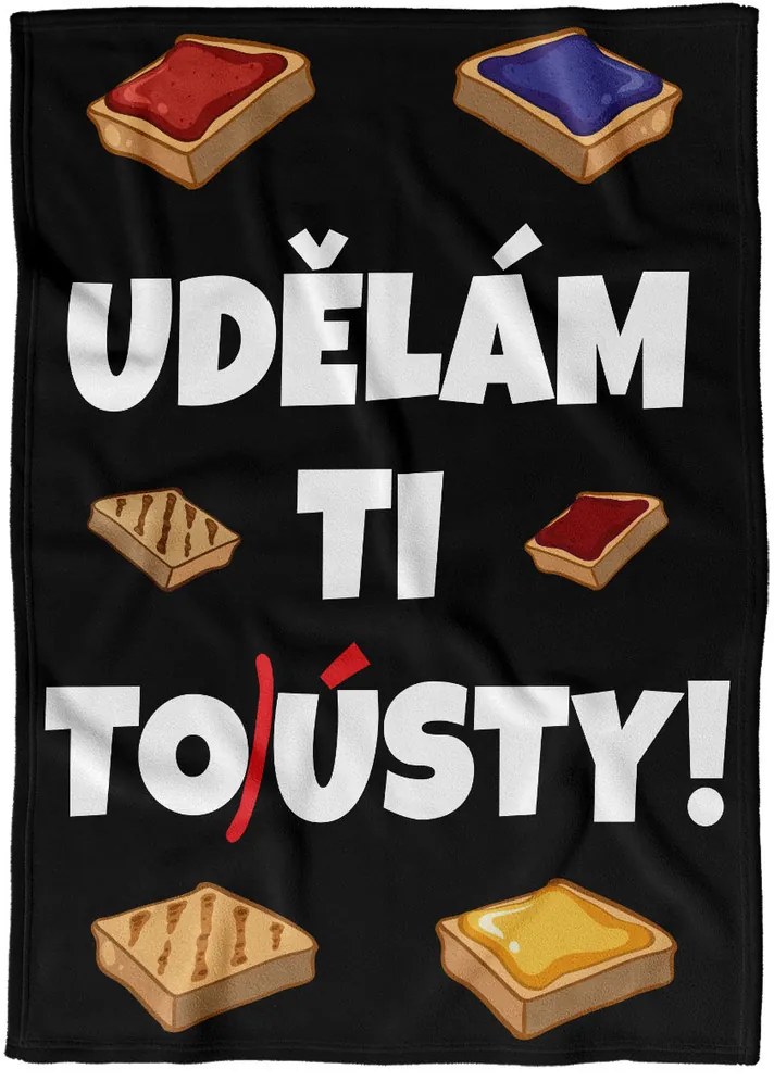 Deka Udělám ti tousty (Podšití beránkem: NE)