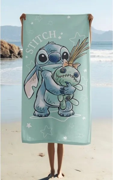 Jerry Fabrics Osuška Lilo a Stitch Buddies 70x140 cm