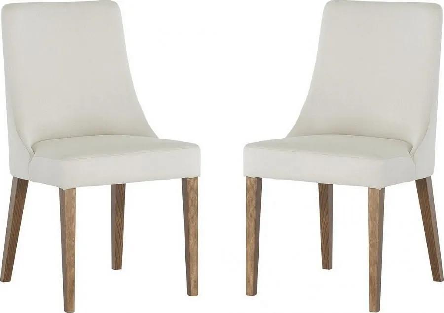 Casarredo - Komfort nábytek Designová jídelní židle FARINI, Cayenne výběr barev, (2ks) | barva: szy-dub-čokoládový,potah: cayenne 19
