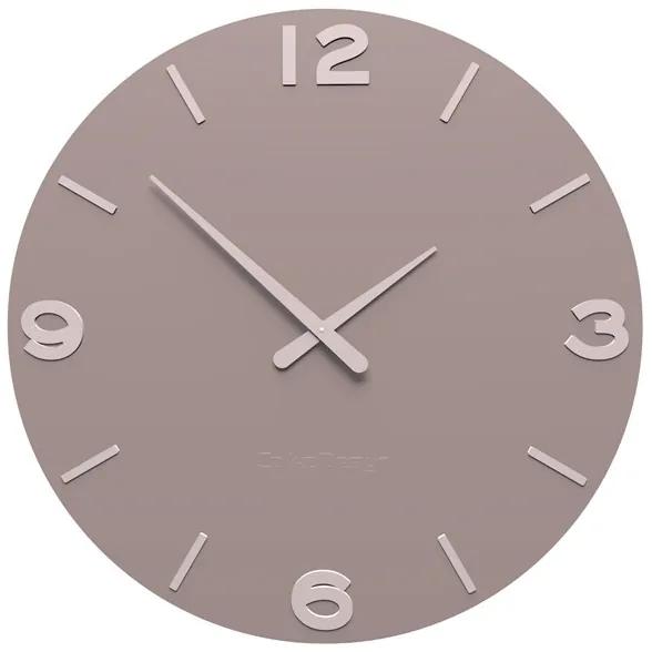 Designové hodiny 10-204 CalleaDesign 60cm (více barev) Barva čokoládová-69 - RAL8017