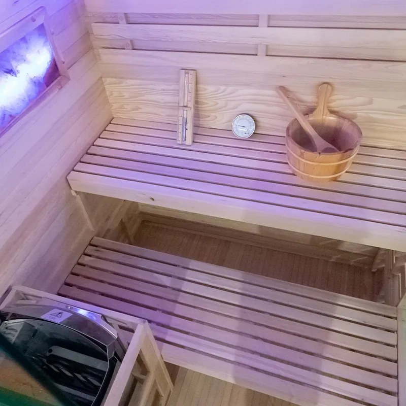 BPS-koupelny Finská sauna Relax  140x150, 3-4 osoby