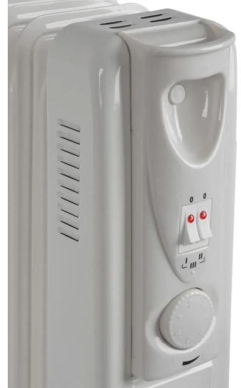 Olejový radiátor G21 Etna bílý, 9 žeber, 2000 W