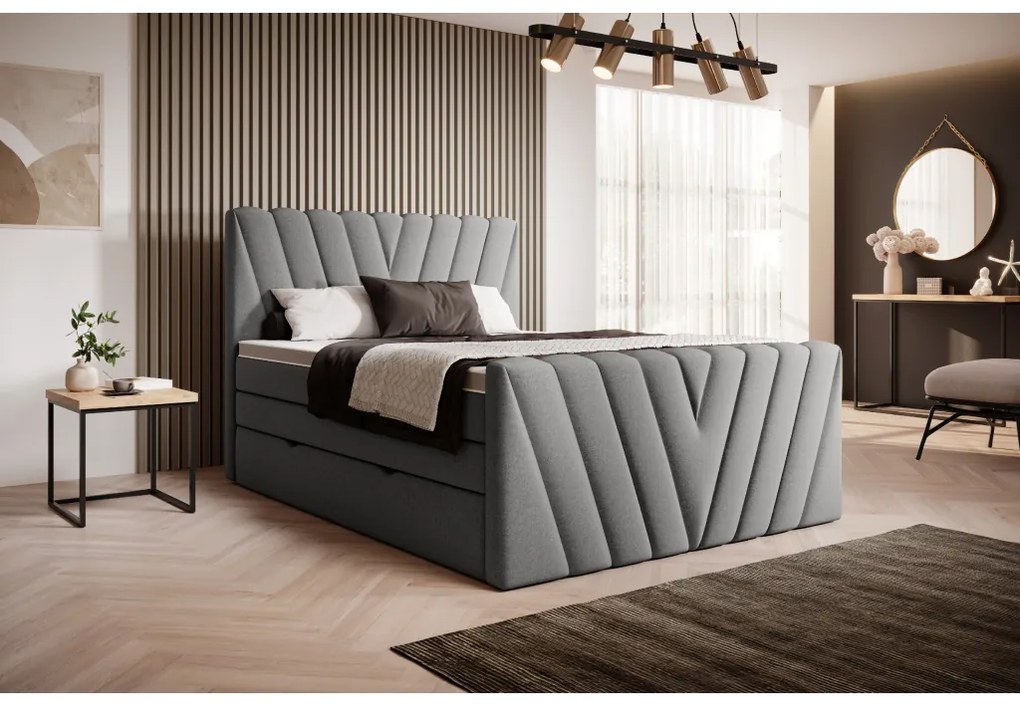 Boxspring Candice 160x200 Materiál / Dekor: Nube 20