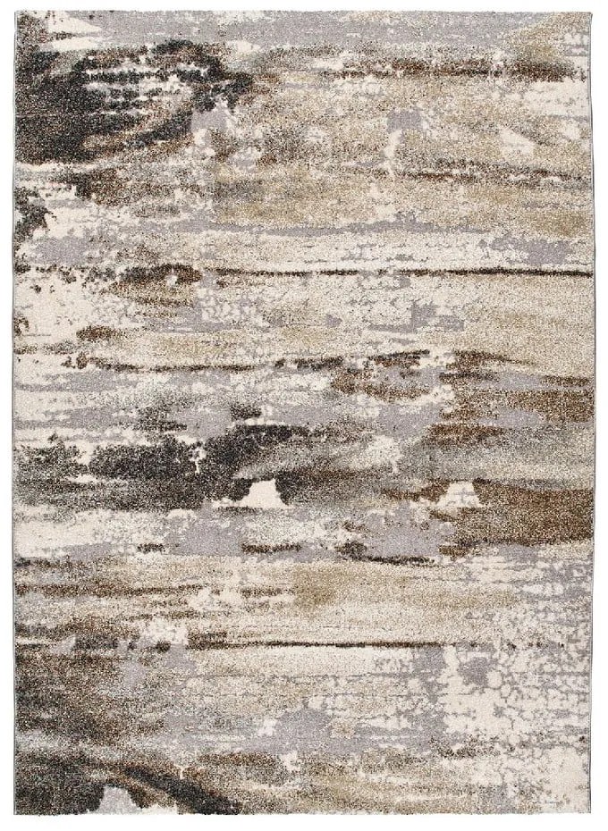 Šedobéžový koberec Universal Elke, 140 x 200 cm