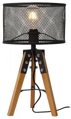LUCIDE ALDGATE Table Lamp E27 H51cm Black, stolní lampa