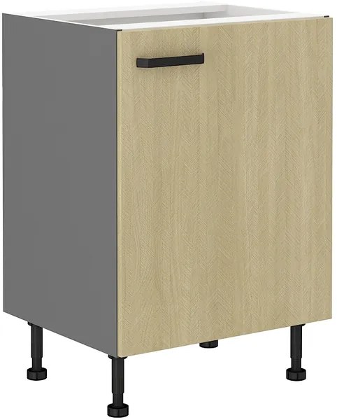 Kuchyňská skříňka SCANDI 60 D 1F BB
