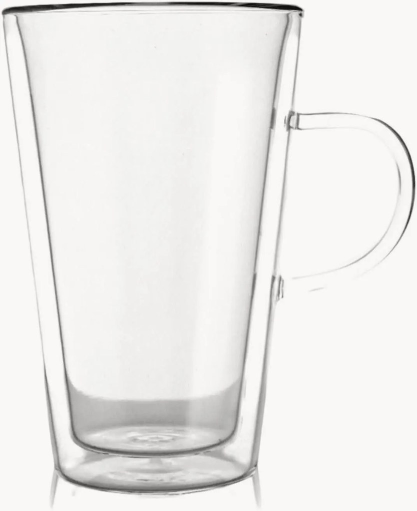 Sada sklenic na latte macchiato z borosilikátového skla Amo I, 2 díly