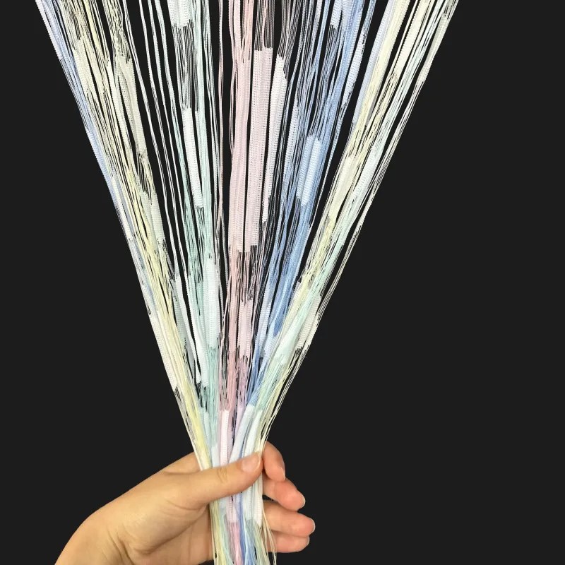 Provázková záclona Ambiance Rainbow 250 × 300 cm