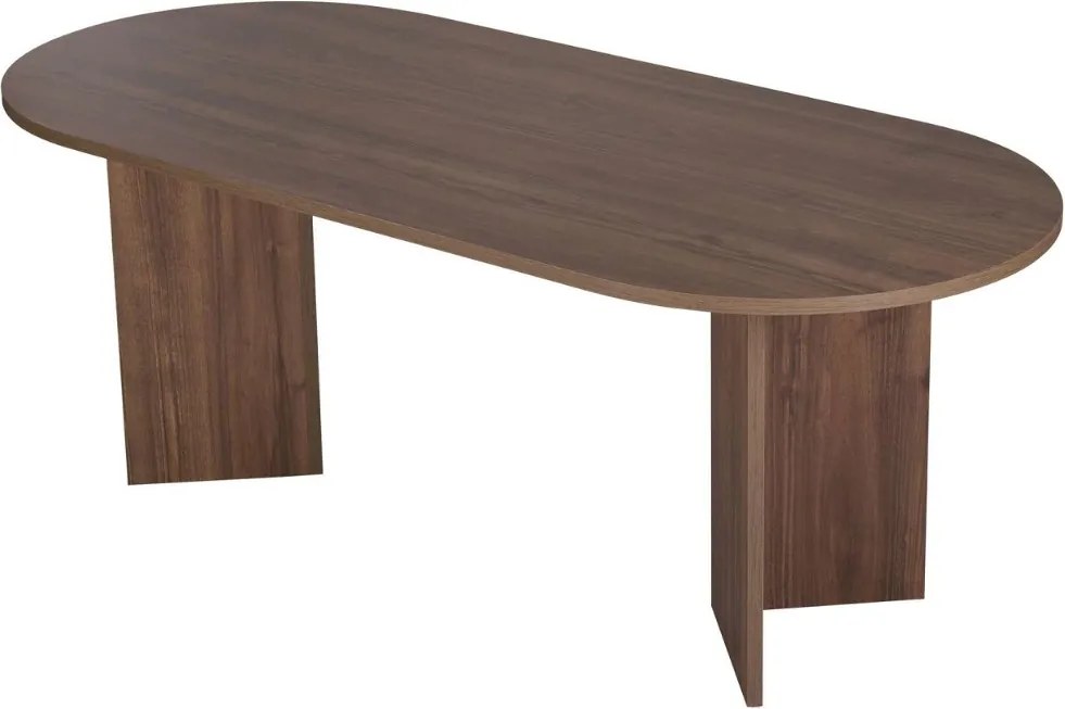 Designový jídelní stůl Zaramama 200 cm vzor ořech