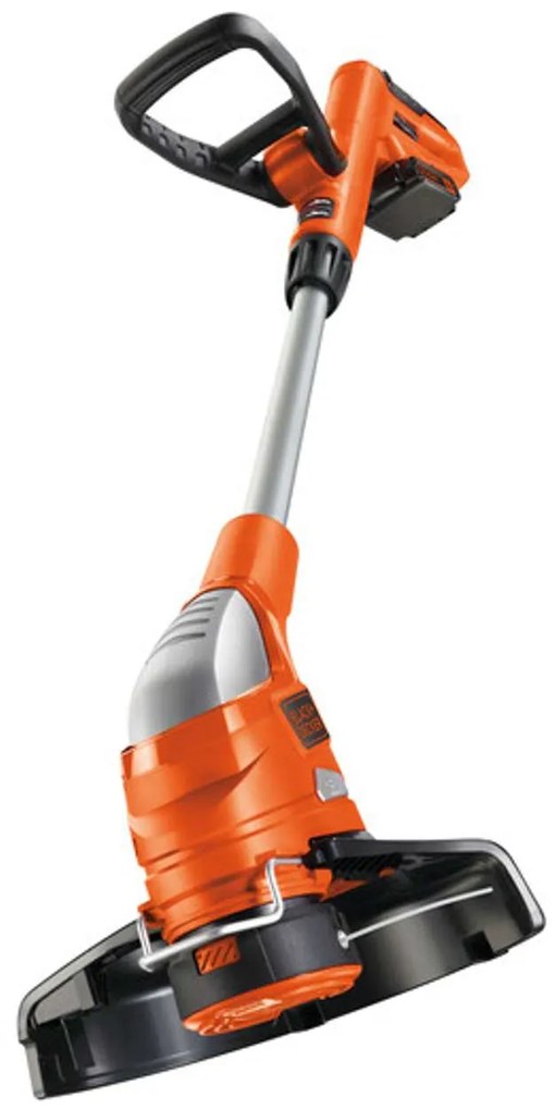 BLACK+DECKER Zahradní technika - 18V AKU strunová sekačka, záběr 23 cm, 1x aku 2,0 Ah Li-ion, nabíječka GLC1823L20-QW