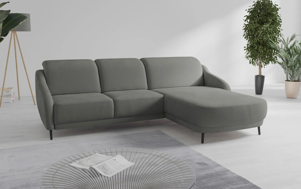 XXXLutz ROHOVÁ SEDAČKA, textil, jílová barva Sit & More - Sedací soupravy - 000144024131