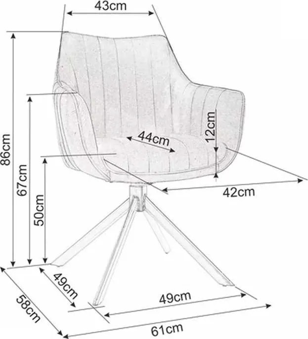 Jídelní židle Azalia II, béžová