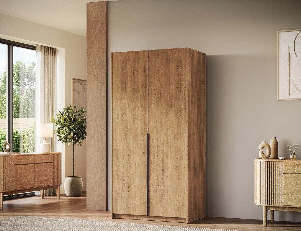 ADRK Furniture Bregma II Skříň s otočnými dveřmi ADRK-W-BRE-100-AB