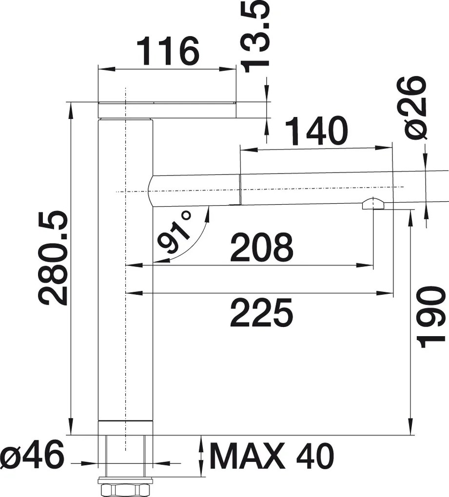 Blanco LINEE S 526956