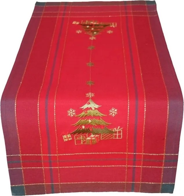 Ubrus Vánoční stromeček 40 × 90 cm