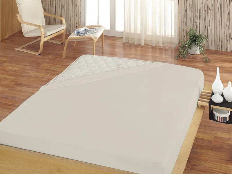 Matějovský napínací prostěradlo jersey Natur na matraci: 120 x 200 cm