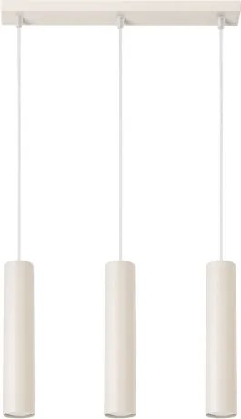 Závěsné svítidlo SOLLUX LAGOS 3L krémová GU10 3x10W bez žárovek SL.1481