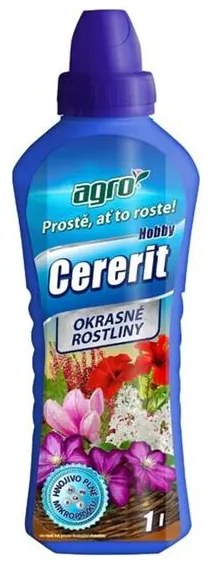 Hnojivo pro okrasné rostliny AGRO Cererit Hobby 1l