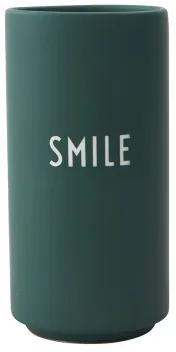 Favourite Vase Medium zelená (smile) Design Letters