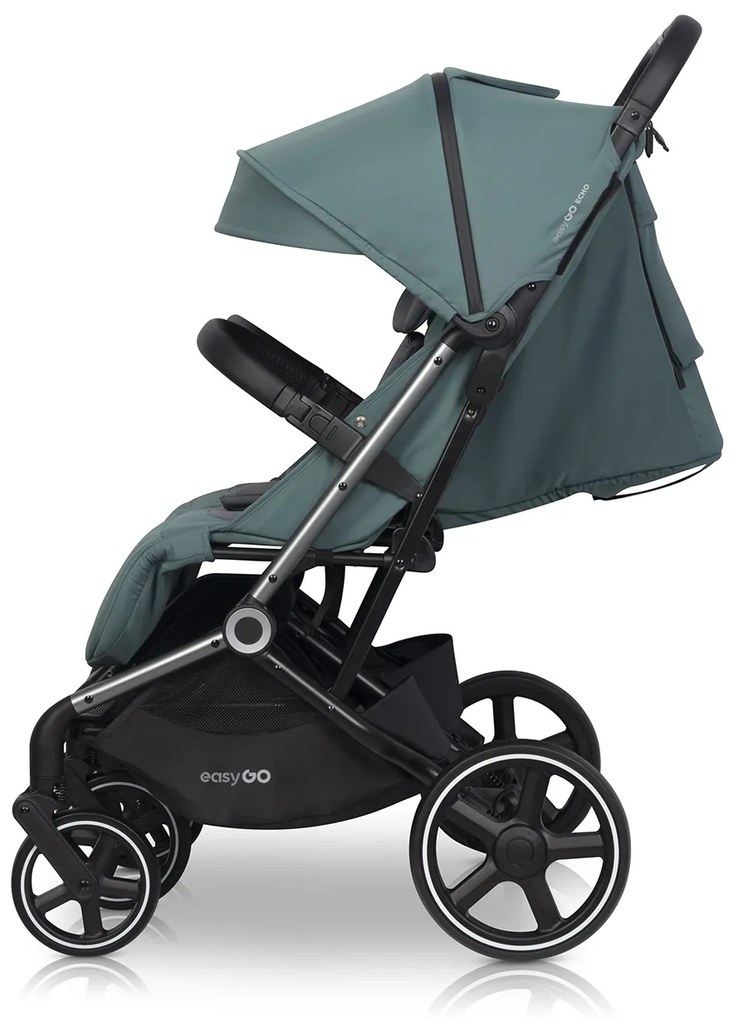 Sourozenecký kočárek EasyGo Echo Sage Green
