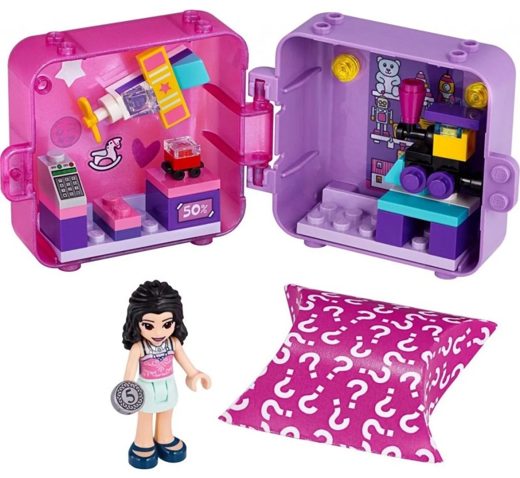 Lego stavebnice lego friends 41409 herní boxík: emma a focení zvířátek