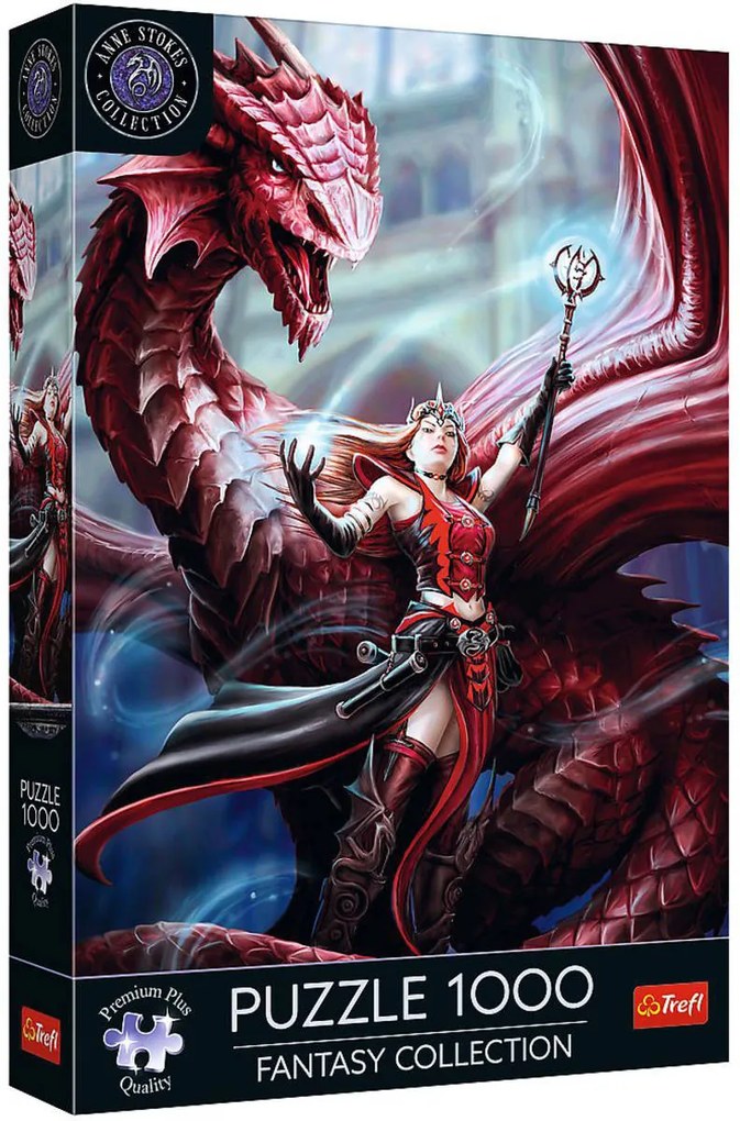 TREFL PUZZLE Fantasy Collection Šarlatový mág 48x68cm skládačka 1000 dílků tr10902