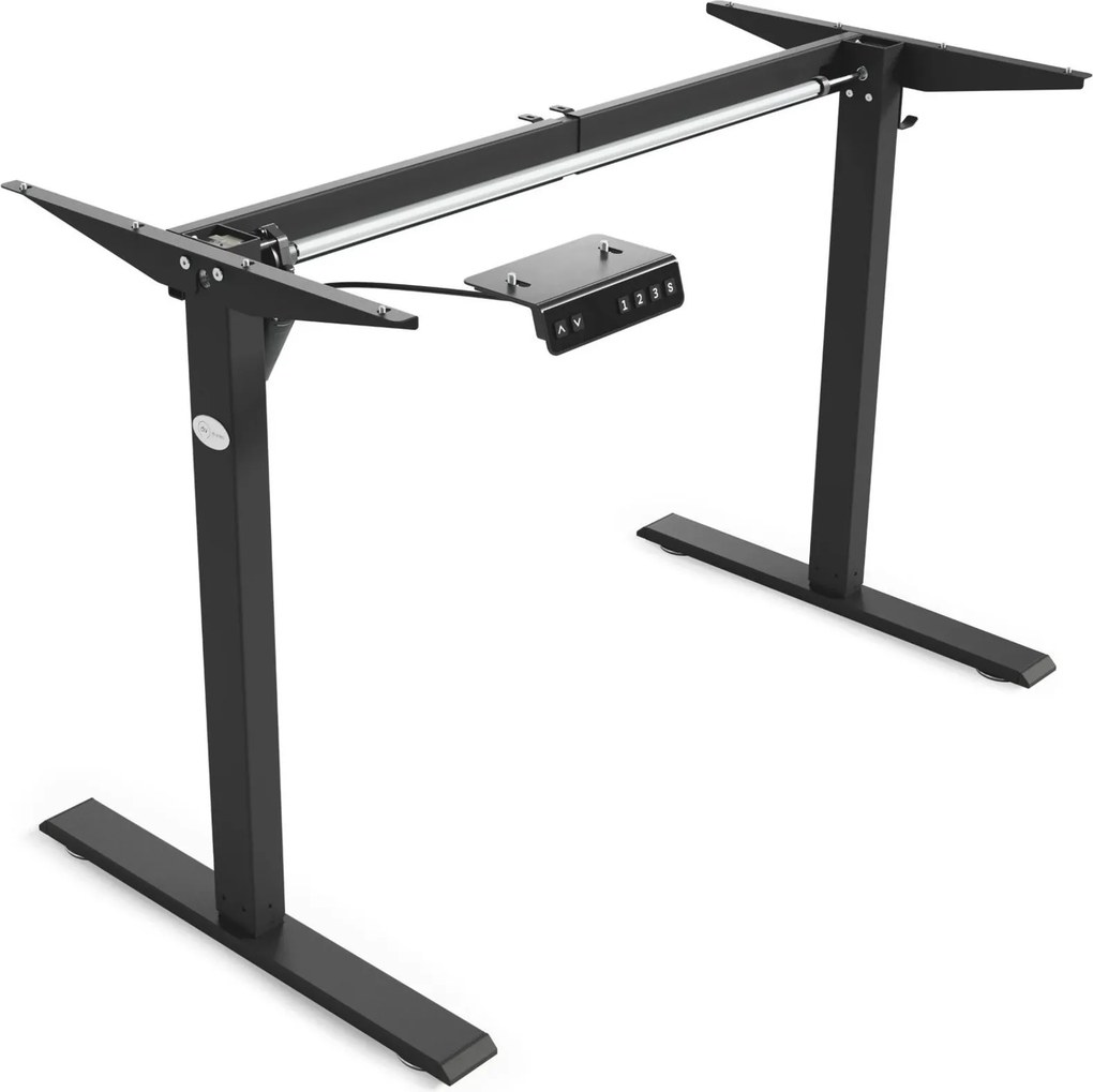 Elektricky výškově nastavitelný rám psacího stolu s motorem 110-160 cm DV-201ODF - černá