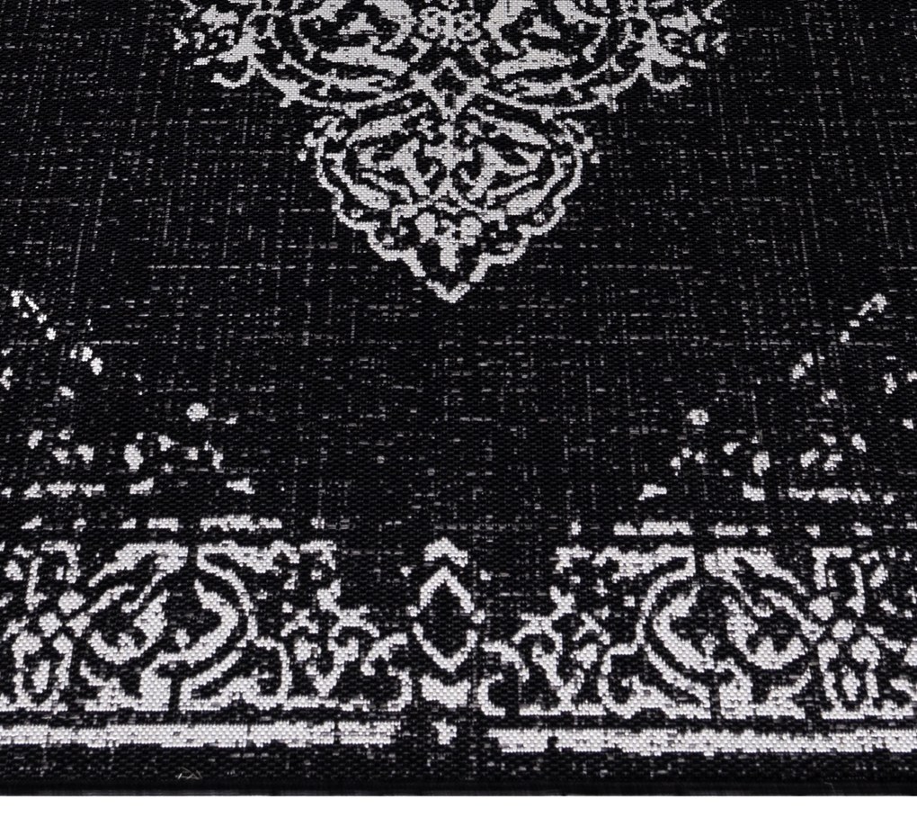 Ayyildiz Kusový koberec SUNNY 4416, Černá Rozměr koberce: 80 x 150 cm