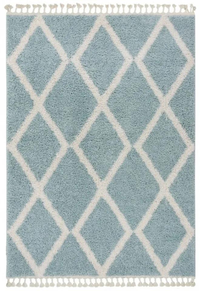 Kusový koberec Shaggy Ariso modrý, Velikosti 120x170cm