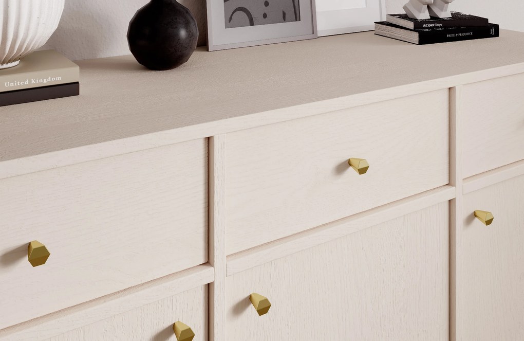 ADRK Furniture Komoda 3D 3S Tili ADRK-CHES-TIL-3D-3S-BS