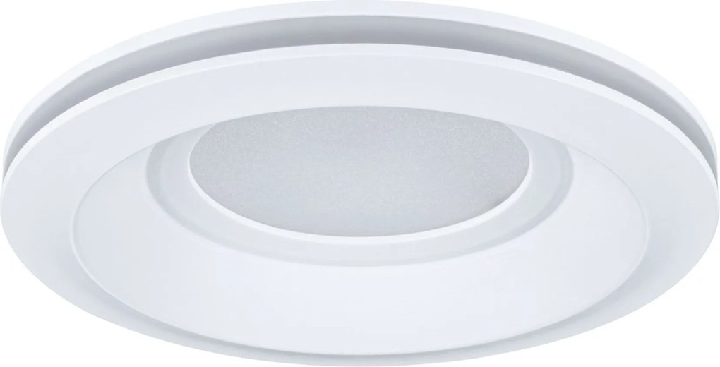 P 92247 LED vestavné svítidlo Sormus samostatné svítidlo IP65 kruhové 100mm 4,8W / 1,5W / 230V 3000K bílá - PAULMANN