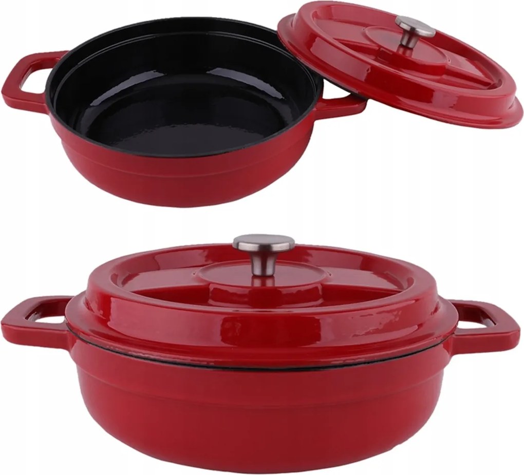 Hrnec Dutch Oven Zilan Litina Scarlet Chef 2,1L