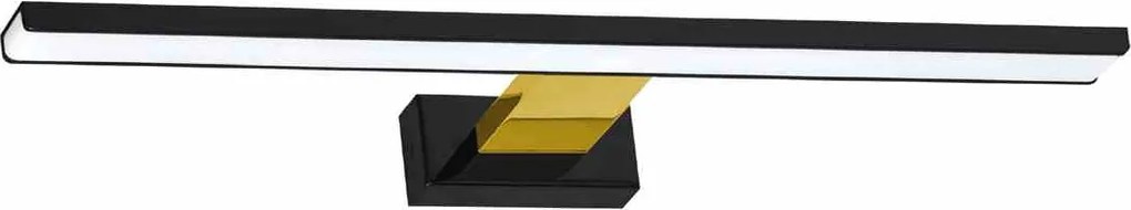Nástěnné svítidlo Shine Black Gold 60cm 13,8W Led